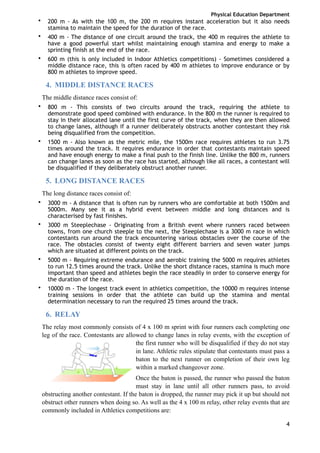 Athletics | PDF | Track and Field | Sports