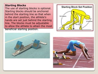 Marie Jose Perec Starting Blocks