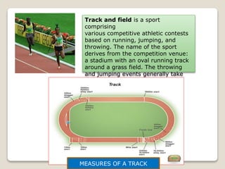 Track And Field Events Diagram