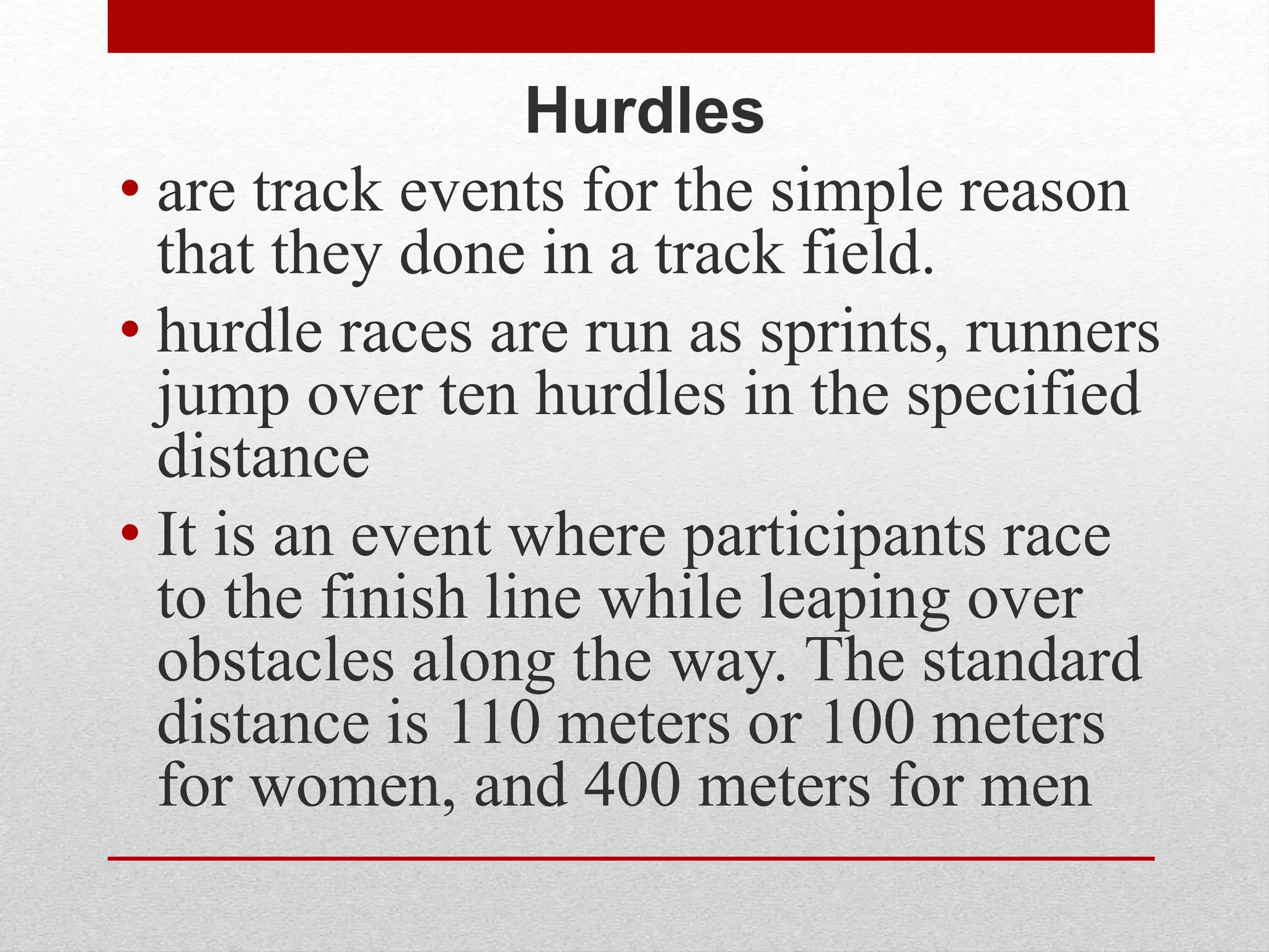 ATHLETICS | PPTX