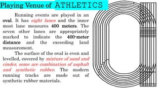 Grade 11- Individual Sports - Athletics- Track and Field | PPTX