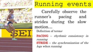 Grade 11- Individual Sports - Athletics- Track and Field | PPTX