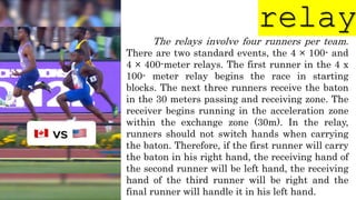 Grade 11- Athletics- Running and Jumping Events- Track and Field Events ...