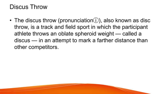 ATHLETICS EVENTS (Running, Throwing, Jumping.pptx | Track and Field | Sports