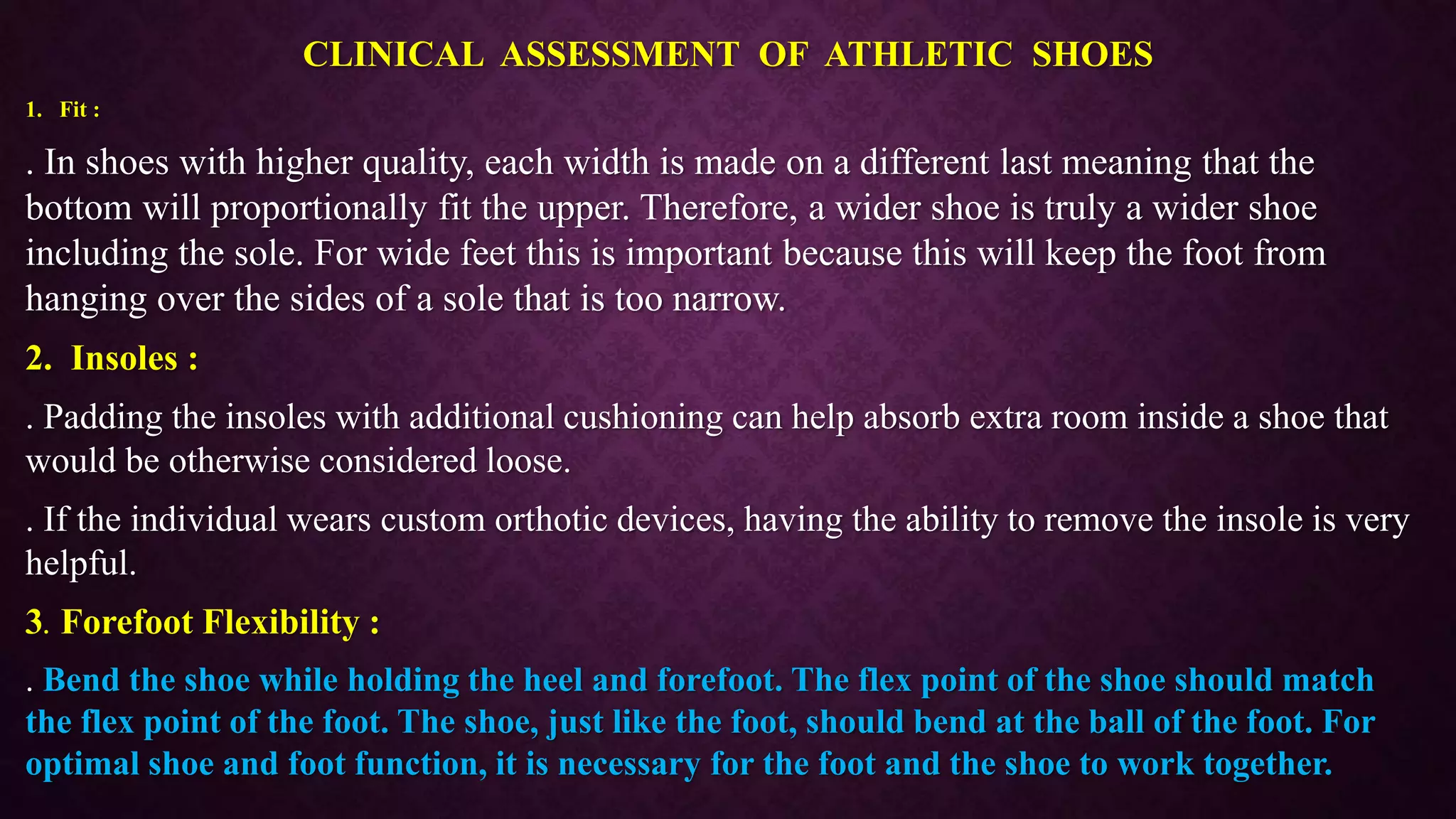 Athletic shoes & modifications.pptx