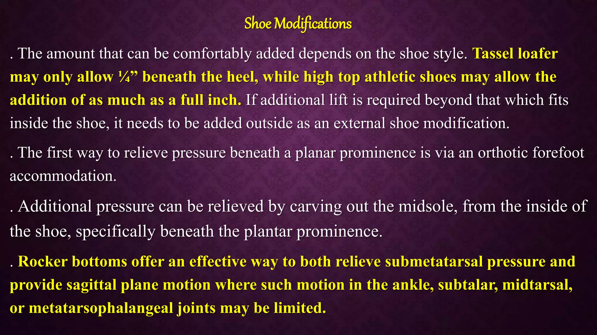 Athletic shoes & modifications.pptx