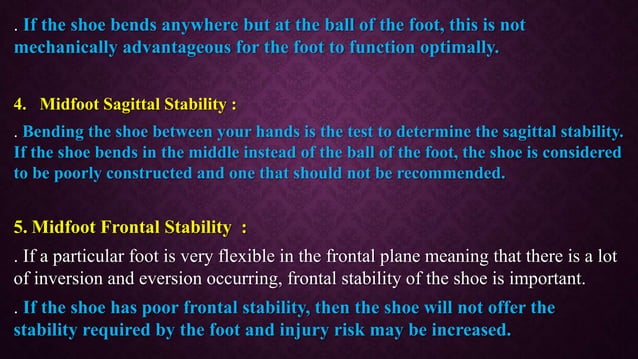 Athletic shoes & modifications.pptx | Foot Health | Diseases and Conditions