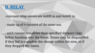 ATHLETICS PPT.pptx (history, rules and regulations and events in ...