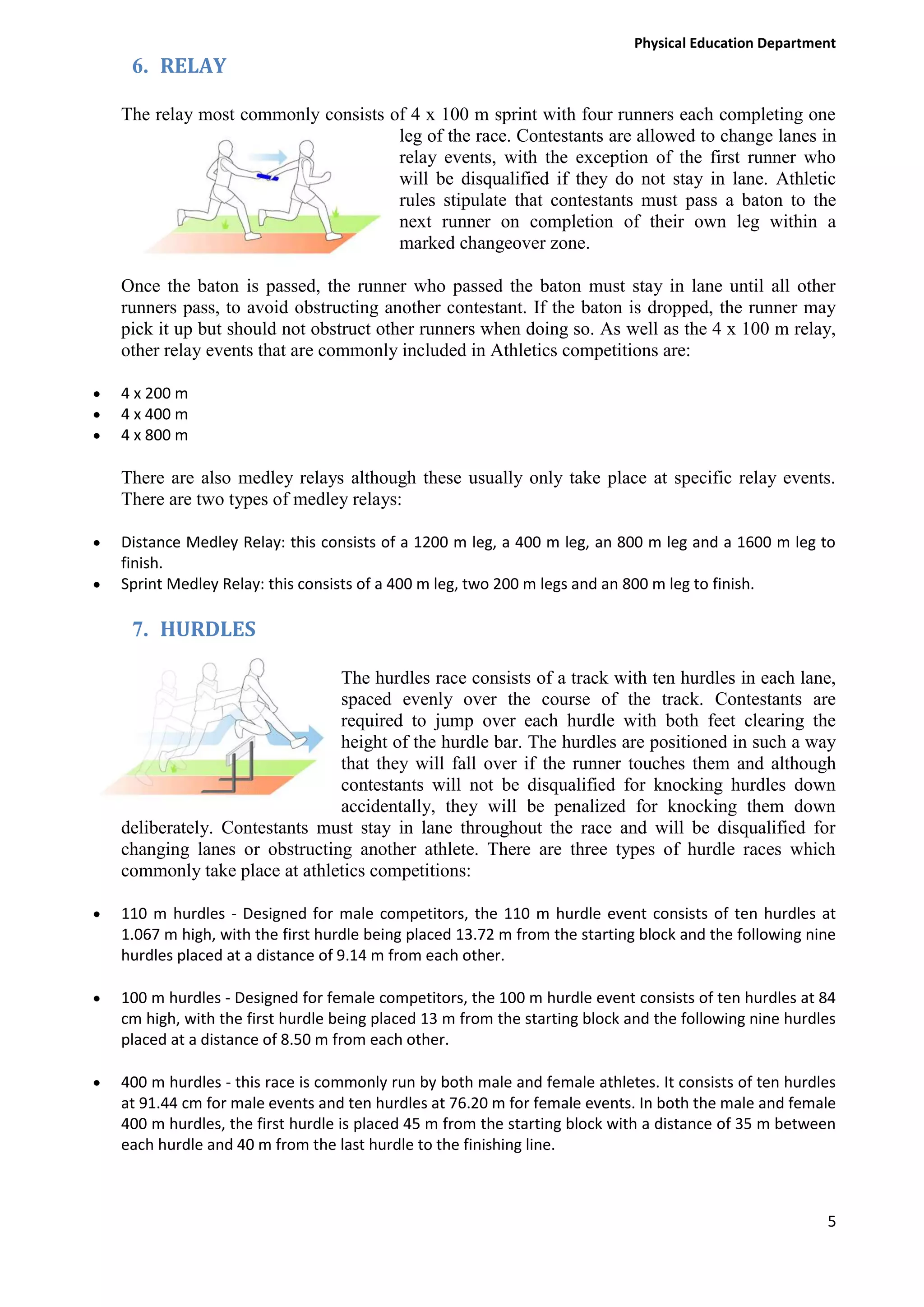 Athletics theory | DOCX