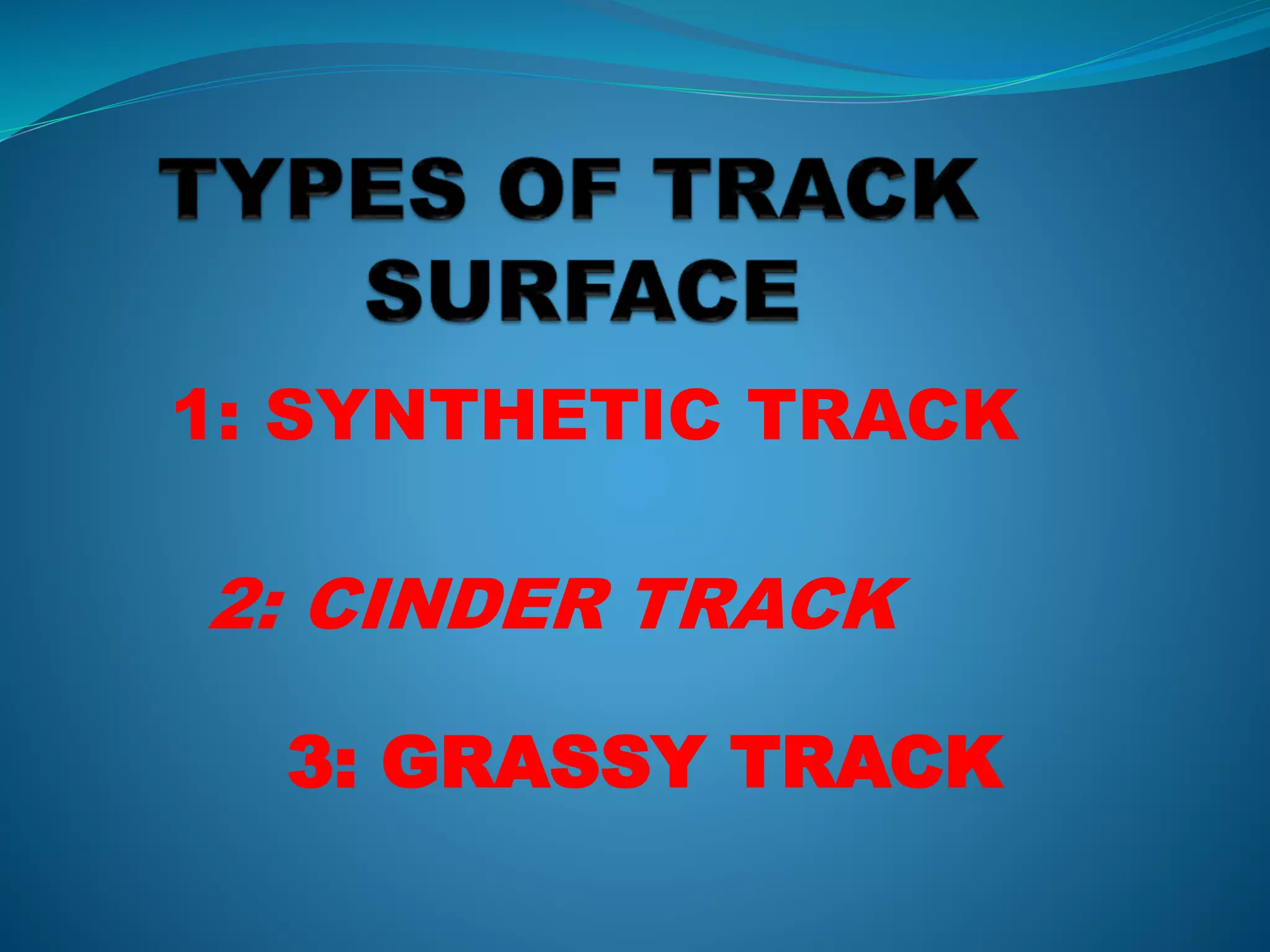 Athletic track(triloki) | PPTX