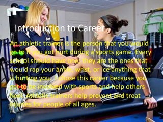 Athletic trainer | PPTX