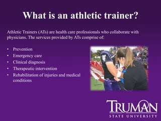 Athletic Training | PPT