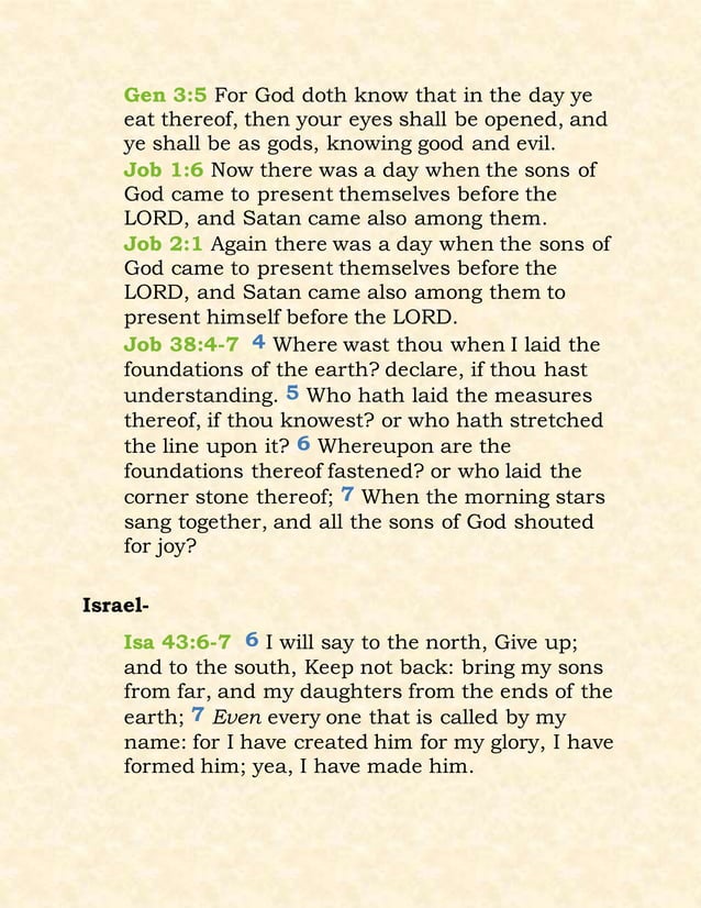 A thousand generations | DOCX | Christianity | Religion & Spirituality