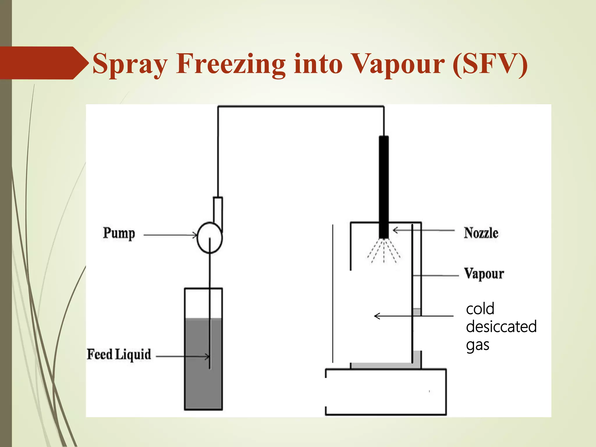 Spray Freeze Drying | PPTX