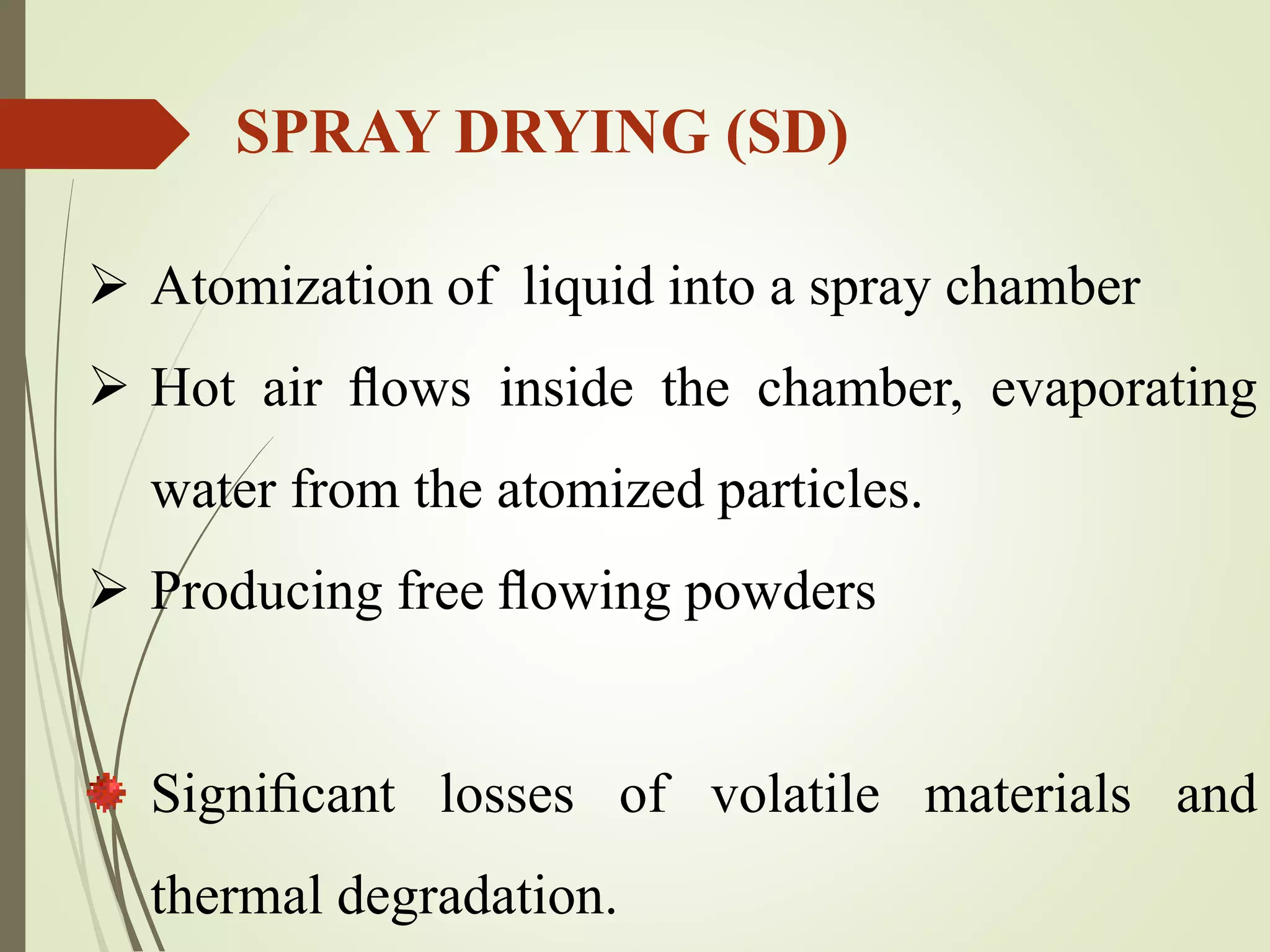 Spray Freeze Drying | PPTX