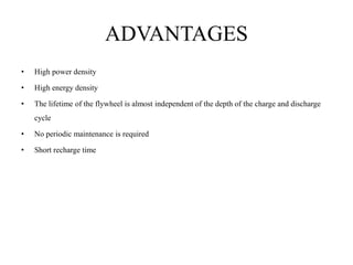 FLYWHEEL ENERGY STORAGE SYSTEM | PPTX