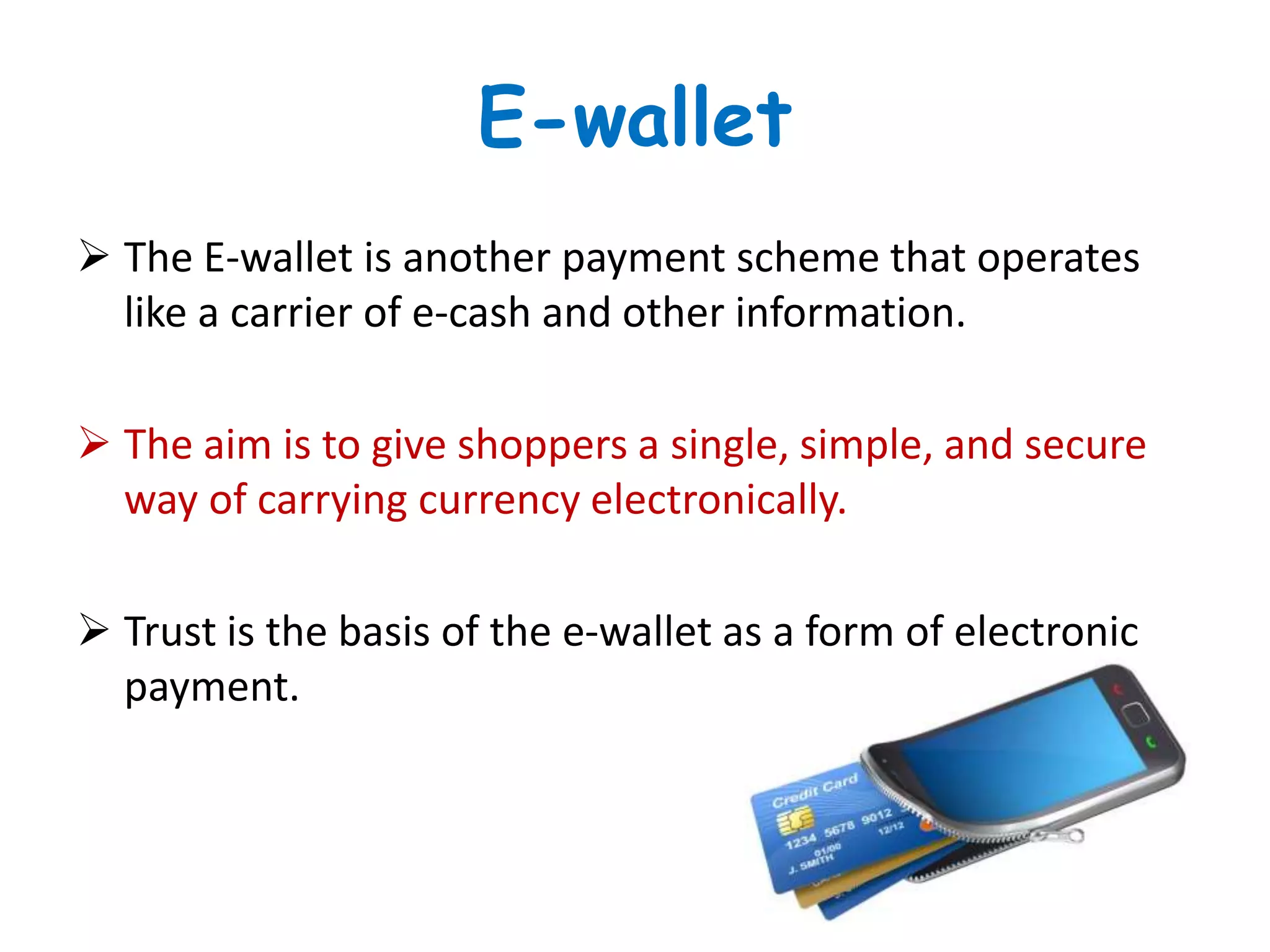 ELECTRONIC PAYMENT SYSTEM | PPTX