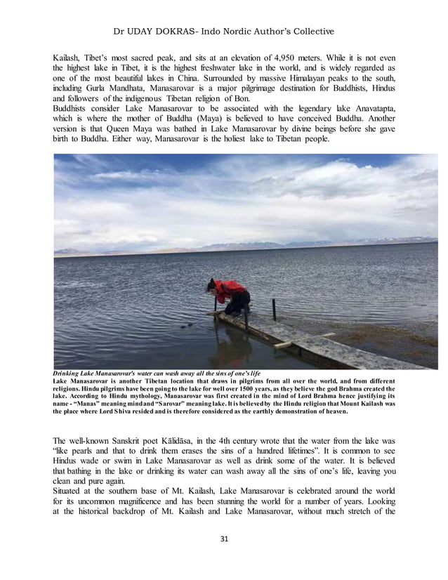 Hindu Buddhist Cosmology Lake Athvathpaya | PDF