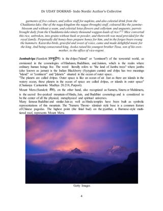 Hindu Buddhist Cosmology Lake Athvathpaya | DOCX