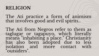 Ati one of the indigenous people in the Philippines | PDF