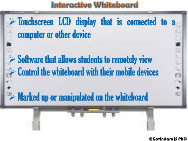 Advanced Techniques of Instruction - Unit – 2: Interactive Whiteboard ...