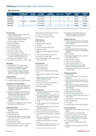 Allied Telesis x930 Series | PDF