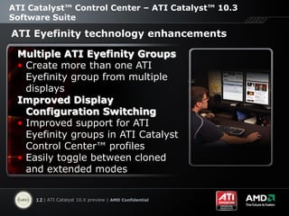 Ati Catalyst Preview | PDF | Operating Systems | Computer Software and ...