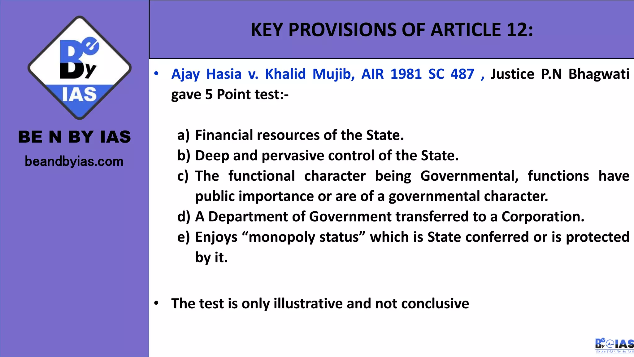 Fundamental Rights Article 12 Final | PPTX