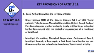 Fundamental Rights Article 12 Final | PPTX