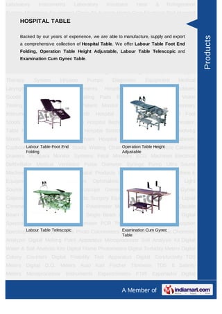ATICO Medical Pvt. Ltd, Ambala , Laboratory Incubator | PDF