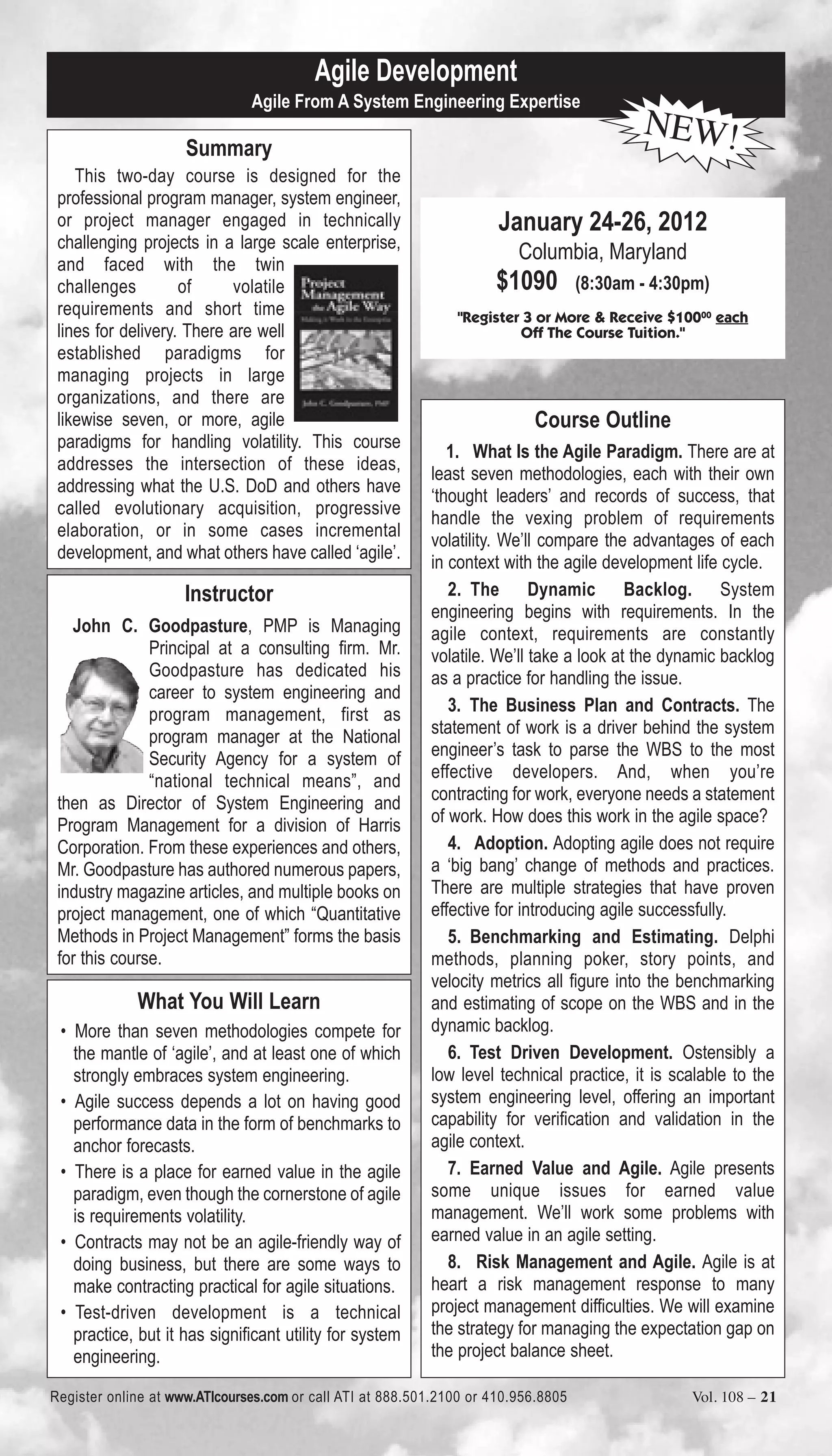 ATI Courses Professional Development Technical Training Catalog On ...