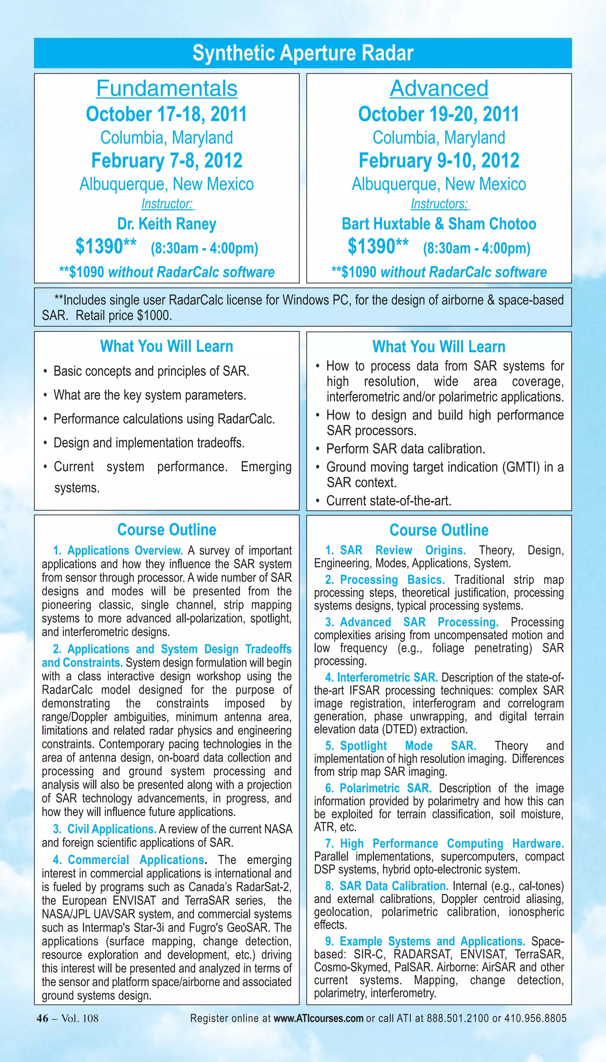 ATI Courses Professional Development Technical Training Catalog On ...