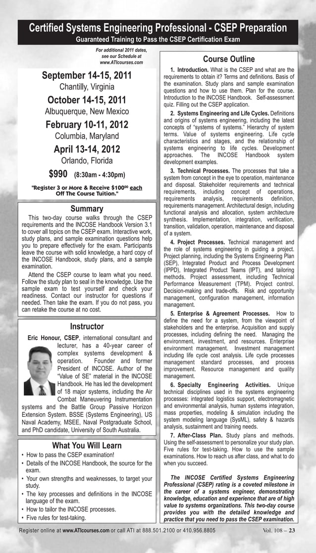 ATI Courses Professional Development Technical Training Catalog On ...