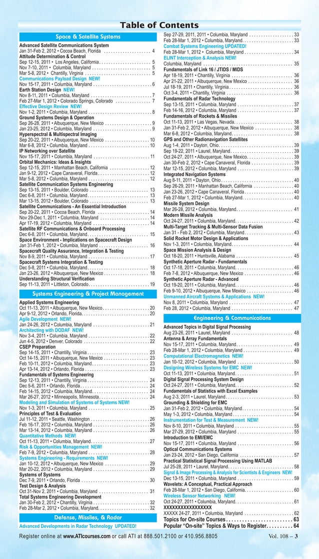 ATI Courses Professional Development Technical Training Catalog On ...