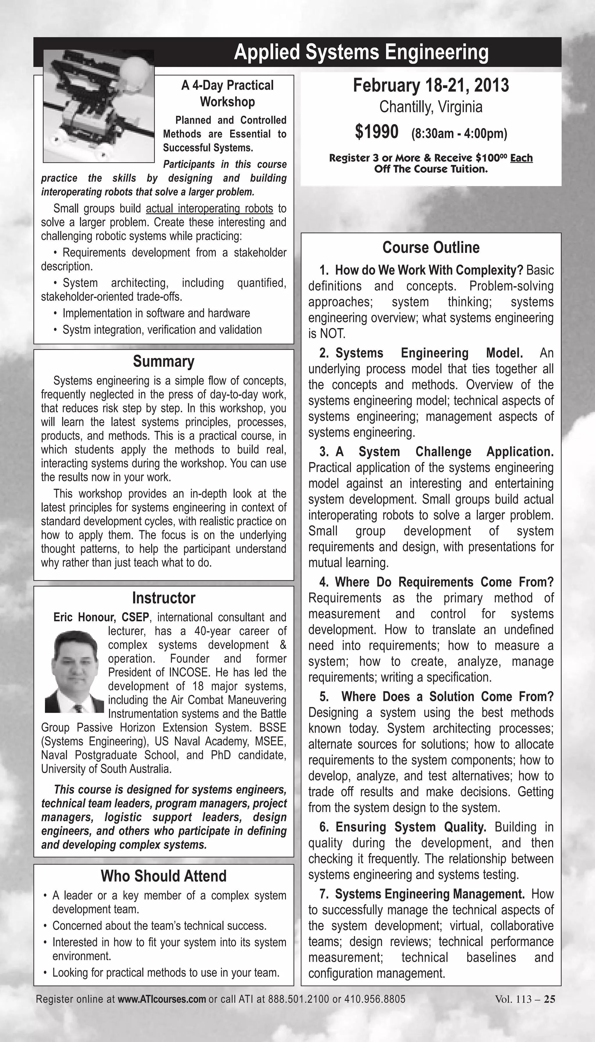 ATI Catalog Of Space, Satellite, Radar, Defense and Systems Engineering ...