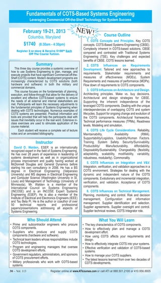 ATI Catalog Of Space, Satellite, Radar, Defense and Systems Engineering ...