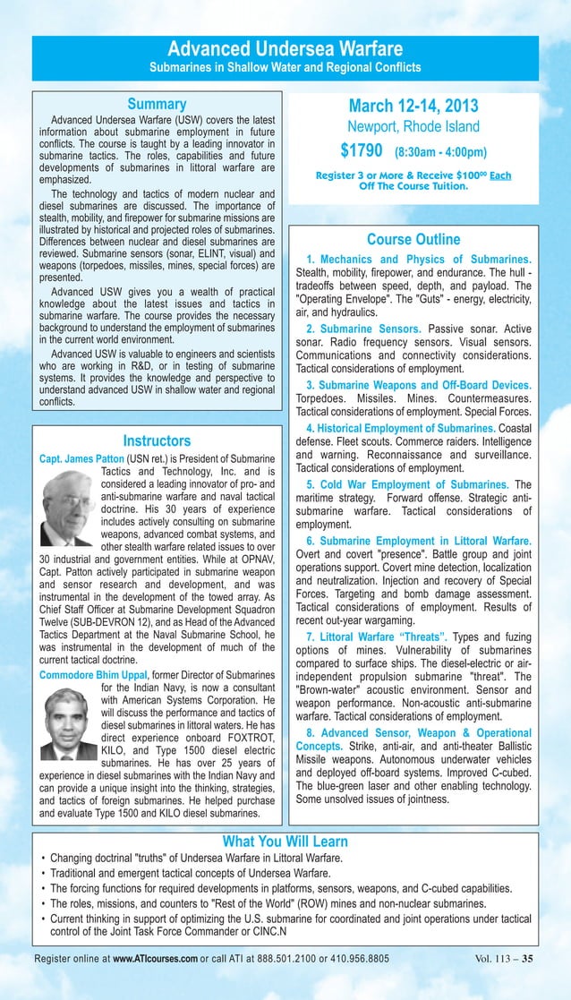 ATI Catalog Of Space, Satellite, Radar, Defense and Systems Engineering ...