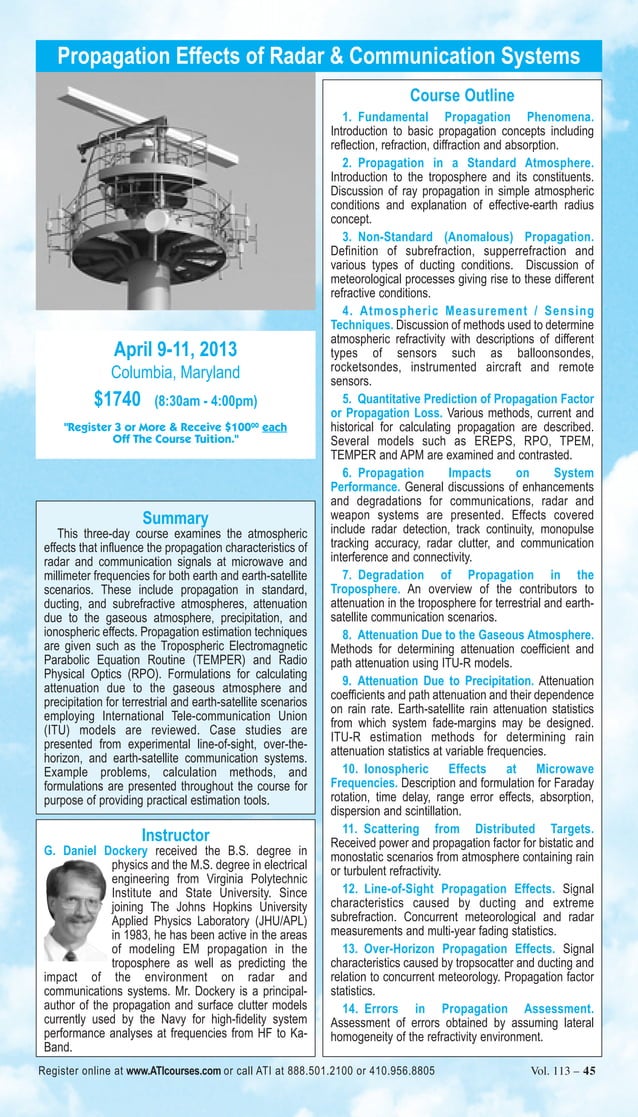 ATI Catalog Of Space, Satellite, Radar, Defense and Systems Engineering ...
