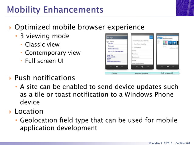 SharePoint 2013 User Interface and Design Improvements - Webinar from ...