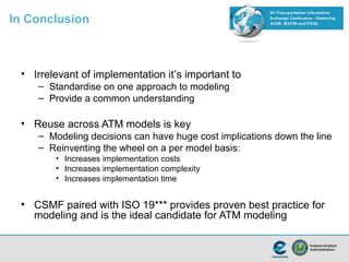 AIXM, WXXM, FIXM a unified approach to Modelling | PPT