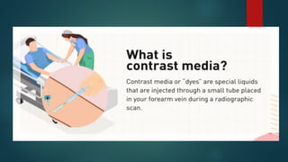 ATIF IQBAL LT CONTRAST MEDIA IN RADIOLOGY | PPTX