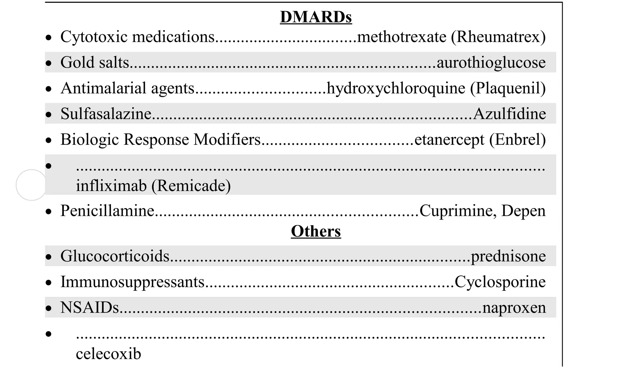 Ati flash cards 04, medications for pain and inflammation | DOC