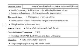 Ati flash cards 08, medications affecting the respiratory system | PPT