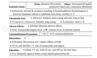 Ati flash cards 08, medications affecting the respiratory system | PPT