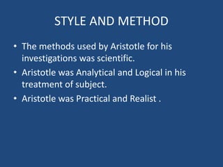 Atif presentation aristotle | PPTX