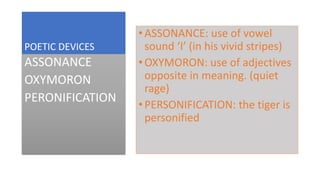 A tiger in the zoo ppt | PPTX