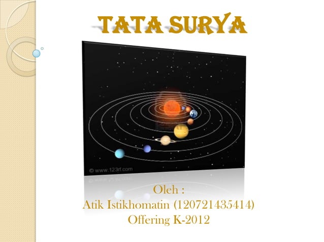 tata surya | PPT