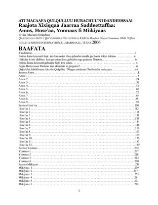 Ati macaafa qulqulluu hubachuu ni dandeessaa | DOCX