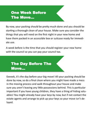 A Timeline for Moving | PDF