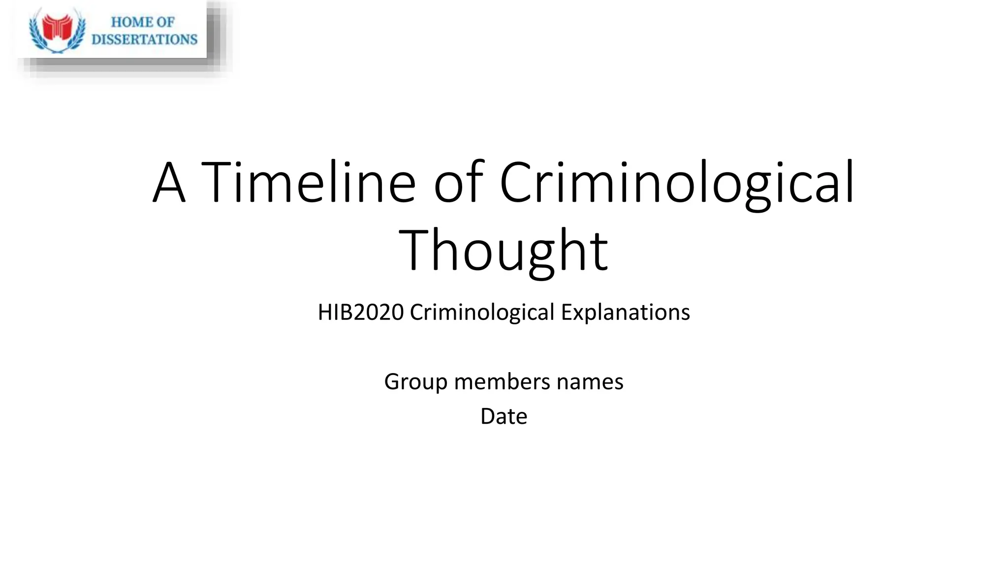 A Timeline of Criminological Thought.pptx